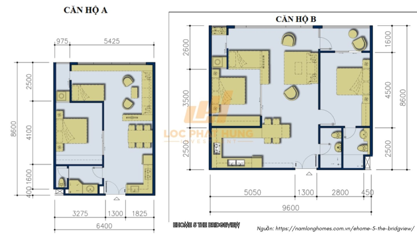 Ehome 5 The BridgeView Quận 7 Bảng Giá Bán 12/2025 từ Nam Long